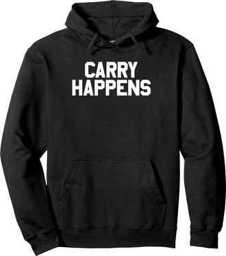 The Salty Veteran Carry Happens: Waffenrechte, 2. Zusatzartikel, verschleiern Pullover Hoodie