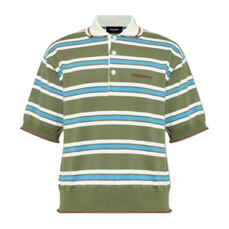 Dsquared2 Polo Shirt - - Tops - Herren - Gr&uuml;n - 2XL