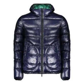 Herno Homme, Vestes, Bleu, Taille: 2XL Veste R&eacute;versible en Duvet