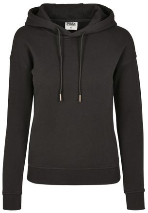 Urban Classics Ladies Organic Hoody Frauen Kapuzenpullover schwarz S