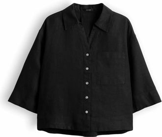OPUS Flippa Bluse - - Blouses & Shirts - Damen - Schwarzk - XL