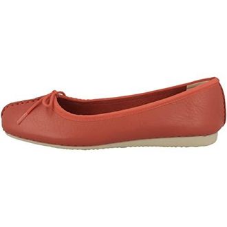 Clarks Femme Freckle Ice Ballerines, Grenadine, 37 EU