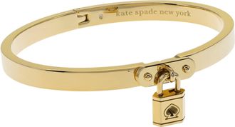 Kate Spade New York Kate Spade New York Lock und Spade Charm Bangle, Gold