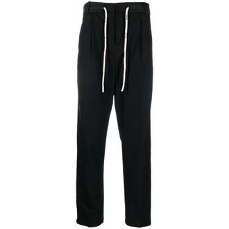 Palm Angels Schwarze Hose mit Seitenstreifen - - Trousers - Herren - Schwarzk - M