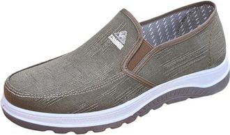 Generic Chaussures de sport pour hommes sans lacets : chaussures dext&eacute;rieur &agrave; semelle souple chaussures de jogging respirantes chaussures de course &agrave; enfiler 