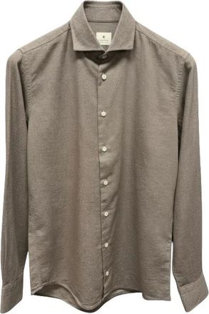 Bastoncino Homme, Chemises, Brun, Taille: L Chemise en flanelle
