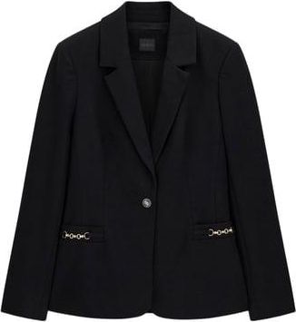 Guess Blazer droit Wanda &agrave; col revers