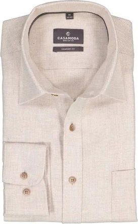 Casamoda CasaModa Herren Hemden beige Baumwolle