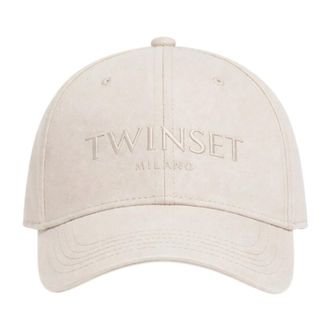 Twinset Femme, Accessoires, Beige, Taille: ONE Size Casquette de baseball