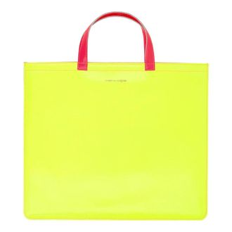 Comme Des Gar&ccedil;ons Super Fluo Tote Bag - - Bags - Damen - Gelb - ONE SIZE