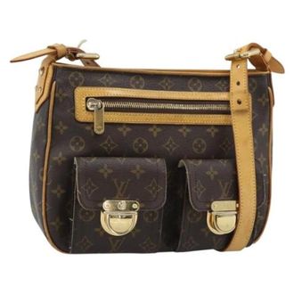 Louis Vuitton Pre-owned Cuir sacs-louis-vuitton - Femme - Pre-owned - Brun - Taille: ONE Size