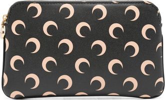 Marine Serre Moon Print Zip Pouch