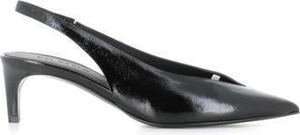 Del Carlo DEL Carlo, Femme, Chaussures, Noir, Taille: 36 1/2 EU Escarpin D&eacute;collet&eacute;