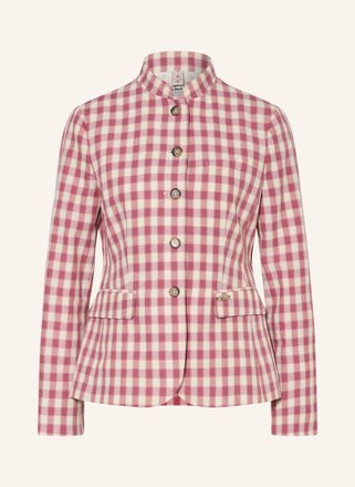 Luis Trenker Blazer Luranda Mit Leinen rot