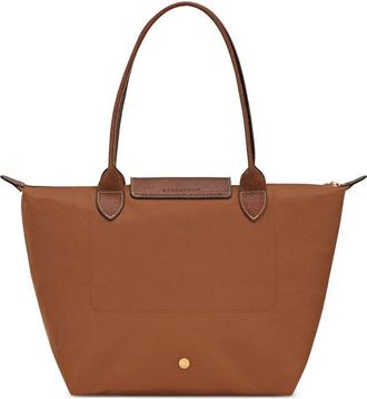 Longchamp Folding Nylon Tote Bag - Brown