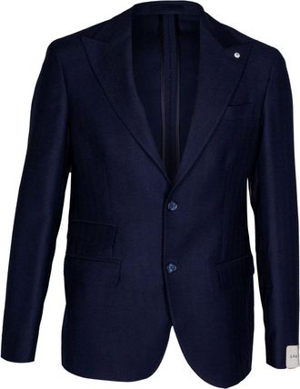 L.B.M. 1911 L.b.m. 1911, Homme, Vestes, Bleu, Taille: XL Paul Jacket