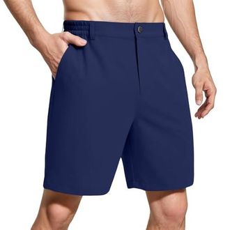 Generic Short court pour homme - Short d&eacute;contract&eacute; pour homme pour le quotidien et coupe ajust&eacute;e avec jambe droite. Design simple pour une combinaison sans ef