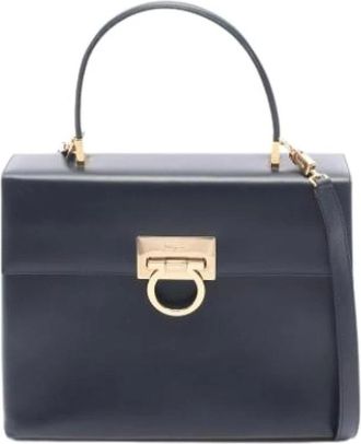 Ferragamo Sac &agrave; main Pre-owned - Femme - Pre-owned - Noir - Taille: ONE Size