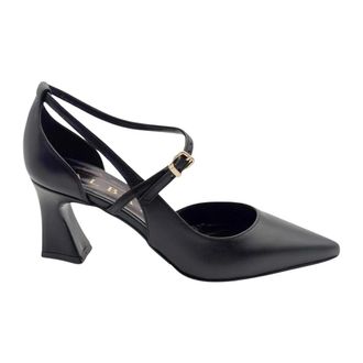 Albano Femme, Chaussures, Noir, Taille: 38 EU With Heel