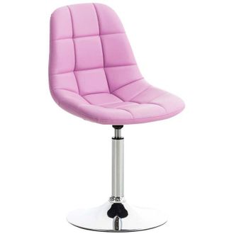 Clp Chaise matelass&eacute;e avec tabourets de conception de jambes en acier matelass&eacute; diff&eacute;rentes couleurs colore : rose