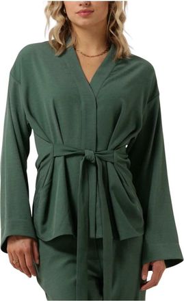 Another Label Damen, Jacken, Grün, LGröße