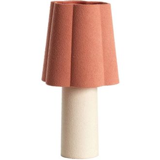 Light & Living Light & Living - lampe de table - Musaby - rose - textile - lampe