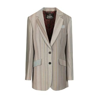 Vivienne Westwood Huddersfield Jacket - - Jackets - Damen - Grau - S
