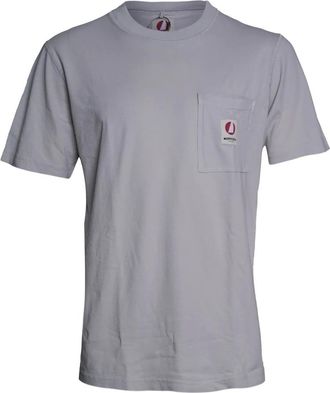 Murphy & Nye Homme, Tops, Gris, Taille: L T-shirt &agrave; col rond