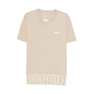Moschino Moschino T-Shirts und Poloshirts Beige - - Tops - Herren - Beige - M