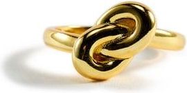 Au Printemps Paris Bague noeud en acier