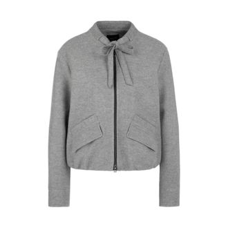 Marc Cain Strickjacke Made in Germany - - Jackets - Damen - Grau - XL