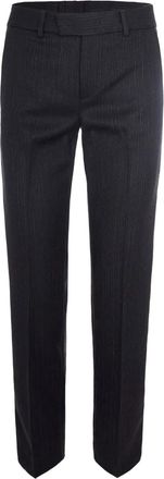 Liu Jo pantalon de costume &agrave; fines rayures - Gris