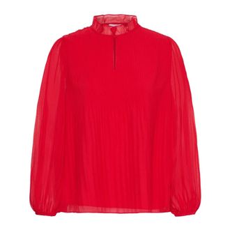 Saint Tropez Blouses & Chemises - Femme - Blouses et Chemises - Rouge - Taille: 46 FR