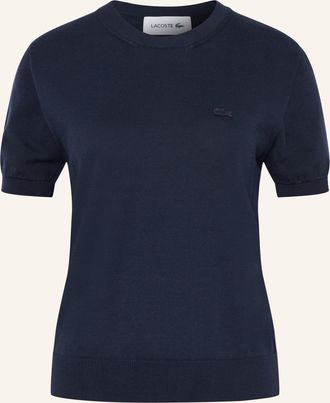 Lacoste Strickshirt blau