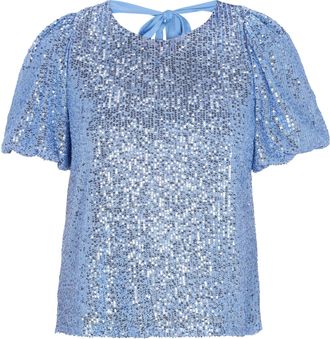 Faina Bluse Frauen hellblau