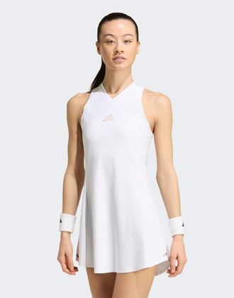 adidas Tennis climacool y-Kleid pro in Wei&szlig;
