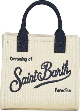 MC2 Saint Barth Femme, Sacs, Beige, Taille: ONE Size Vanity Mini Tote