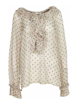 P.A.R.O.S.H. P. A.R. O.S. H. Chemise - Cr&egrave;me