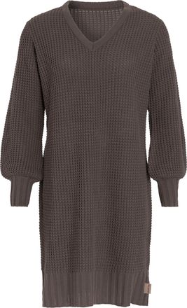 Knit Factory Robin Strickkleid - Cappuccino - 40/42