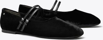 Tory Burch Damen Mary Jane Two-Band Ballet