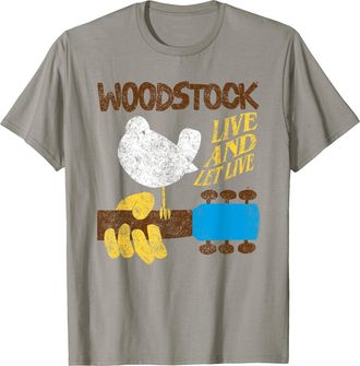 Woodstock Chimes Woodstock Leben und Leben lassen T-Shirt
