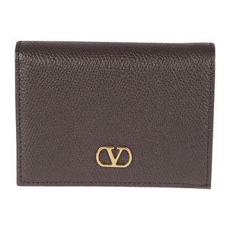 Valentino Garavani VLogo Signature Bifold Geldb&ouml;rse - - Accessories - Damen - Braun - ONE SIZE