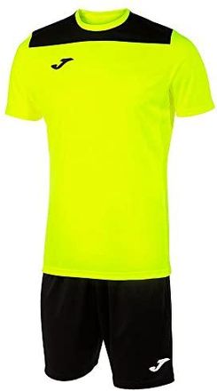 Joma Ensemble Phoenix II pour homme, Jaune fluo/noir, 10-11 Years