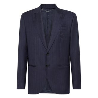 Billionaire Boys Club Wool Blazer Platinum Cut - - Jackets - Herren - Blau - 2XL