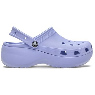 Crocs Womens Classic Platform Clog 37-38 EU Blue Haze