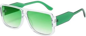 Generic Lunettes De Soleil Dext&eacute;rieur &Agrave; Monture Large, Id&eacute;ales For Les Trajets Domicile-travail Et Vacances, For Hommes Femmes(Green)