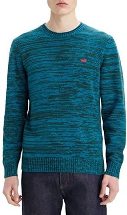 Levi's Original Housemark Sweater Shirt, Ocean Depths, XL Homme