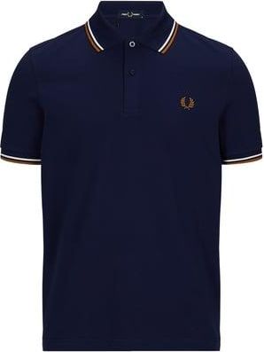 Fred Perry Polo &agrave; logo brod&eacute; en coton piqu&eacute;