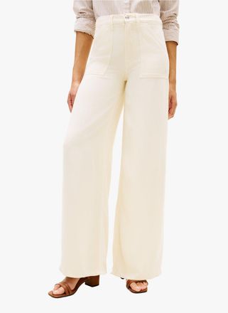 Tommy Hilfiger Pantalon large taille haute