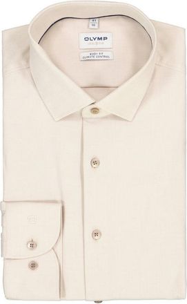 Olymp Herren Hemd beige Kent